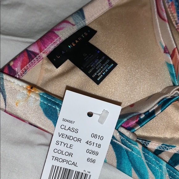 PacSun | Swim | Palm Tree Triangle Bikini Top | Poshmark